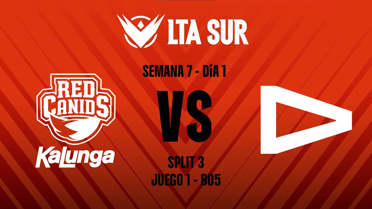 RED vs LOUD | LTA SUR Split 3 | Fase de Eliminación | S7D1 | Partida 1 ...