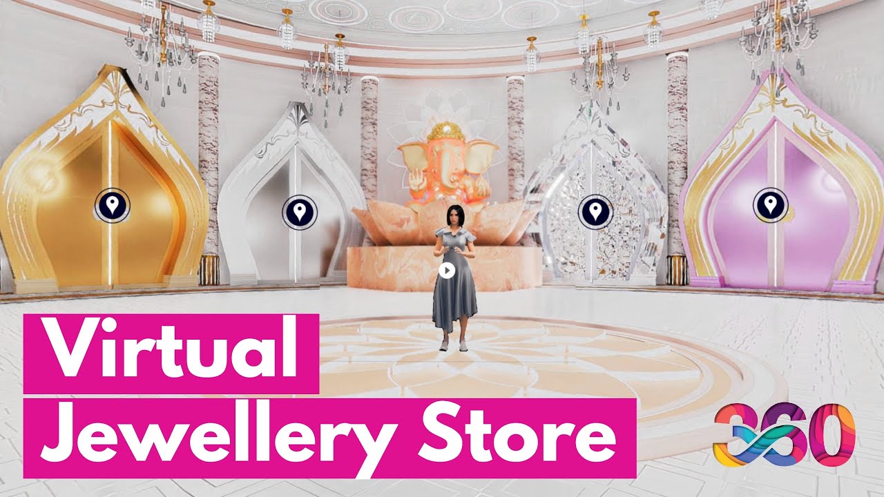 Virtual Store for a Jewellery Brand by #360X - YouTube