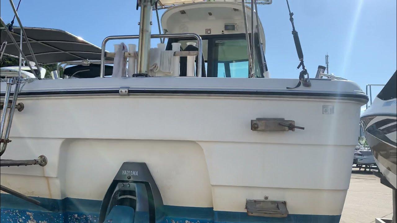中古艇ドットコム ヤマハUF28 ハル動画 - YouTube