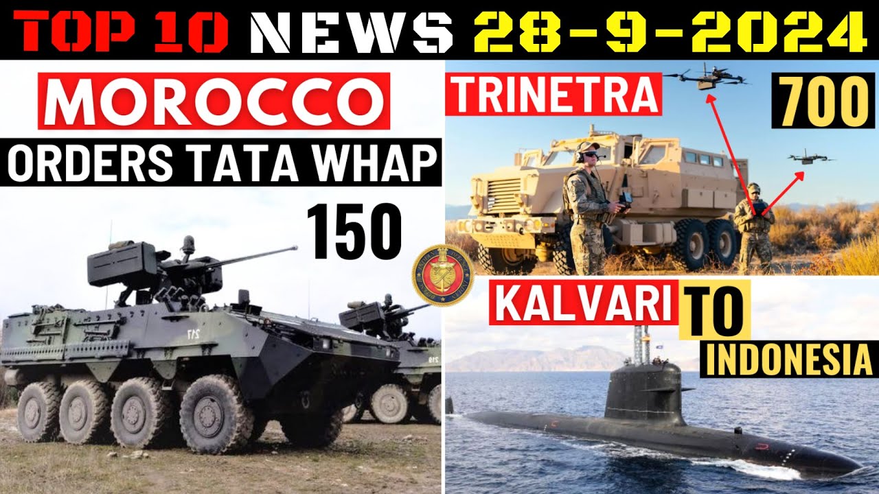 Indian Defence Updates : Morocco Orders WhAP, 700 Trinetra Drones ...