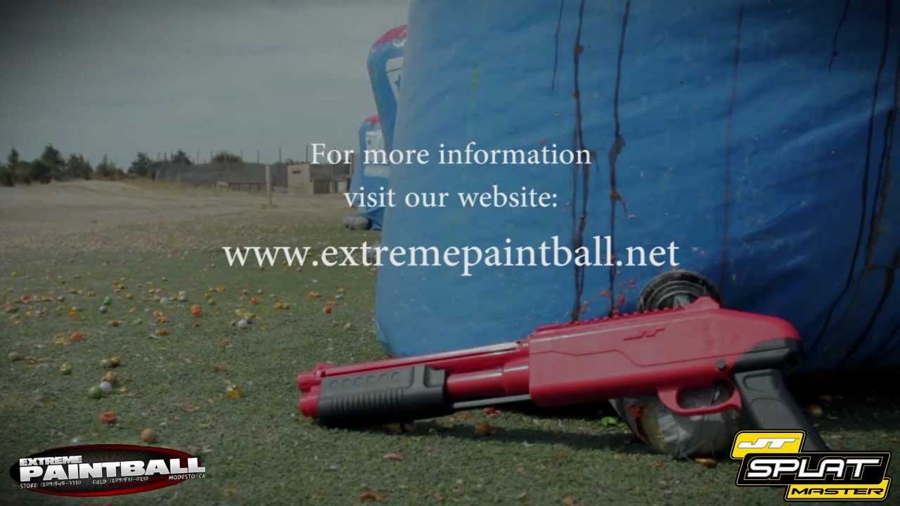 JT SplatMaster at Extreme Paintball - YouTube