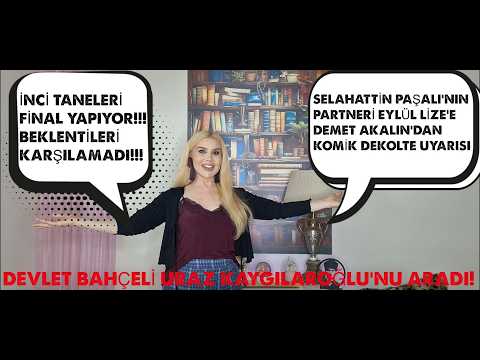 Demet Akalın'dan Komik Dekolte Uyarısı!!!