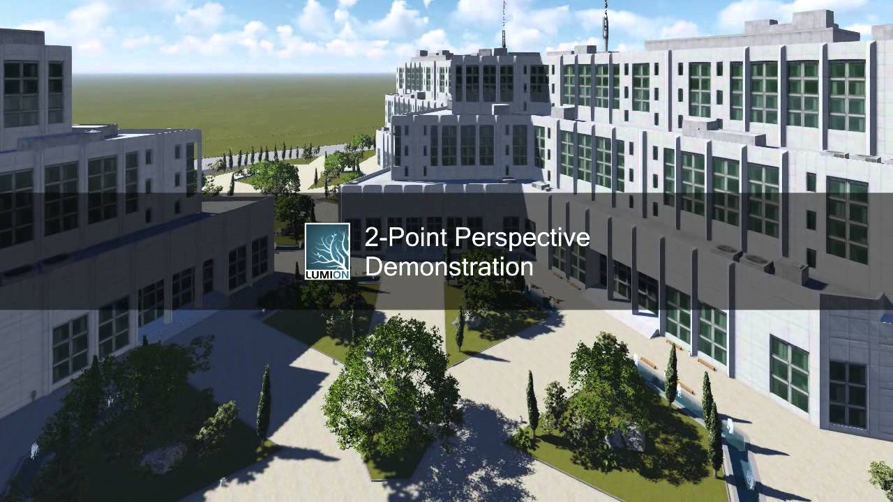 Lumion Version 4 Example Scene - 2Point Perspective - YouTube