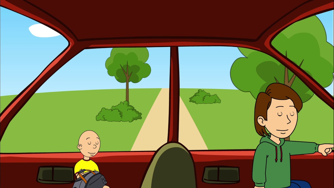 Caillou Brings a Gun to School to Kill Leo/ Assaulted - YouTube