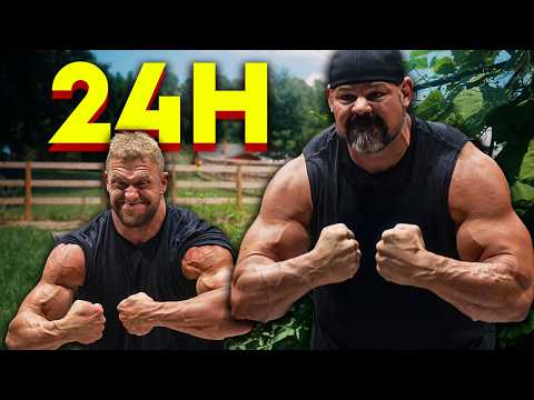 24 Hours With The Strongest Man on Earth?