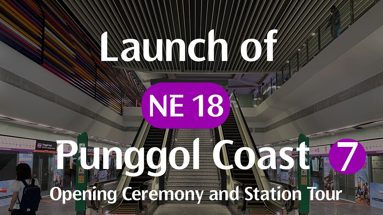 [SBST] Launch of the New Northeast Bound Terminus - NE18 Punggol Coast ...