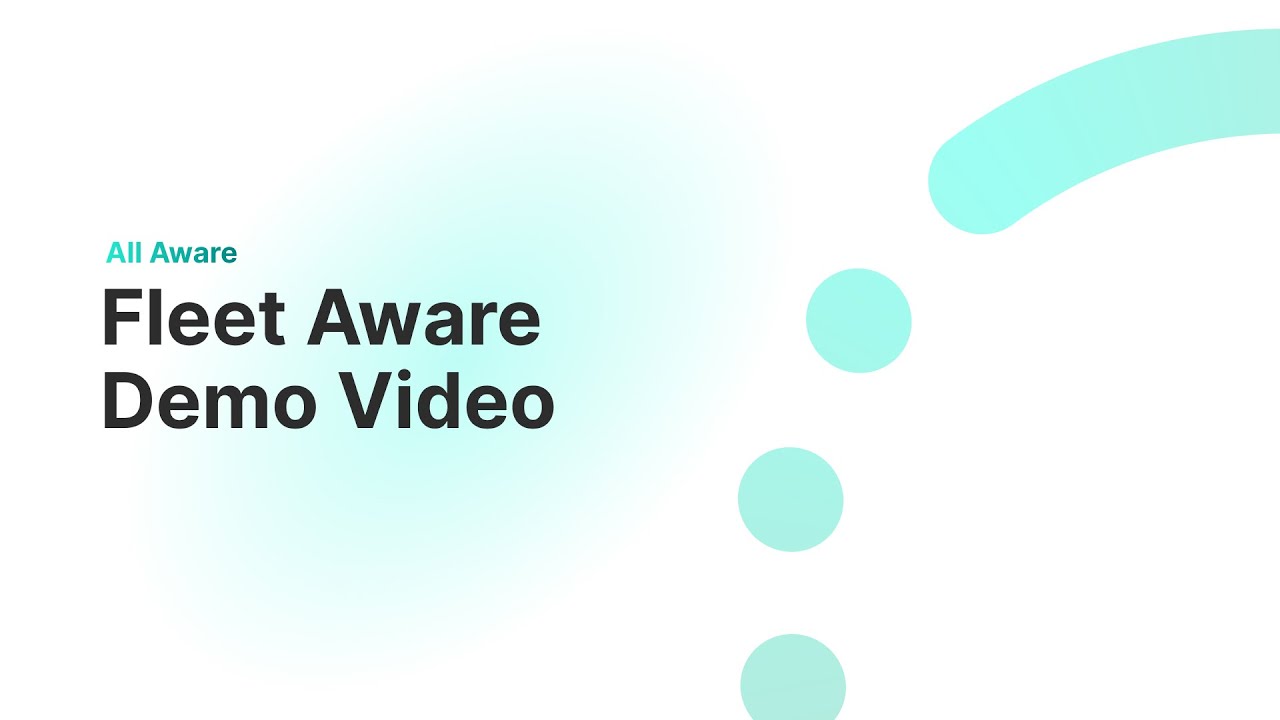Fleet Aware Demo Video - YouTube