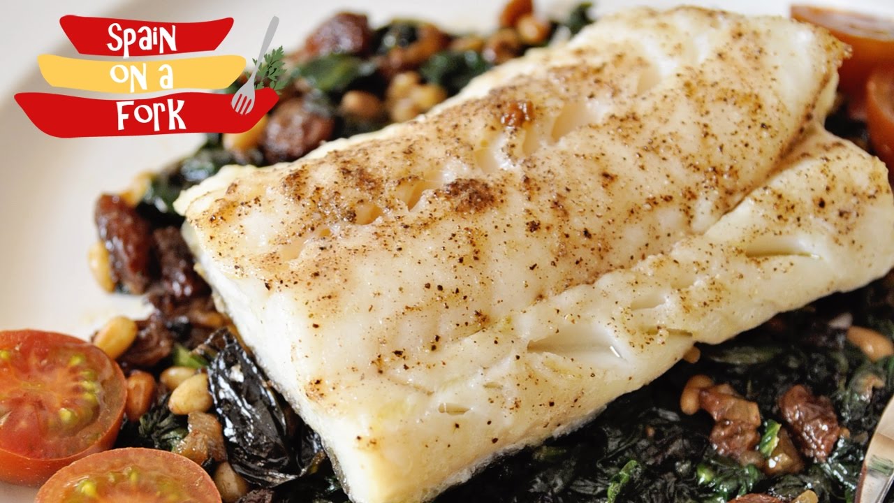 Catalan Style Cod - Bacalao a la Catalana - YouTube