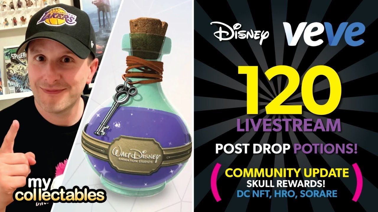 Mycollectables Veve Livestream #120: Potions and Posters, Hulk ...