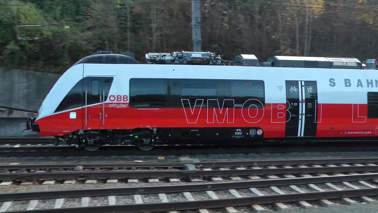 ÖBB Talent 3 am 23 11 20 in Feldkirch - YouTube