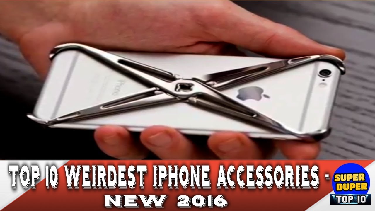 Top 10 Weirdest Iphone Accessories - Latest 2018 - YouTube