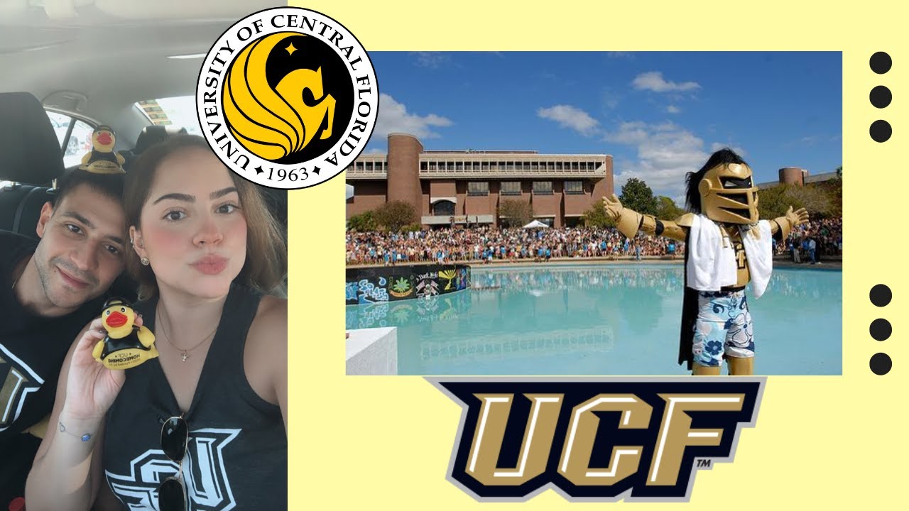 Tour pela minha faculdade nos EUA (UCF) | Spirit Splash no Spring ...