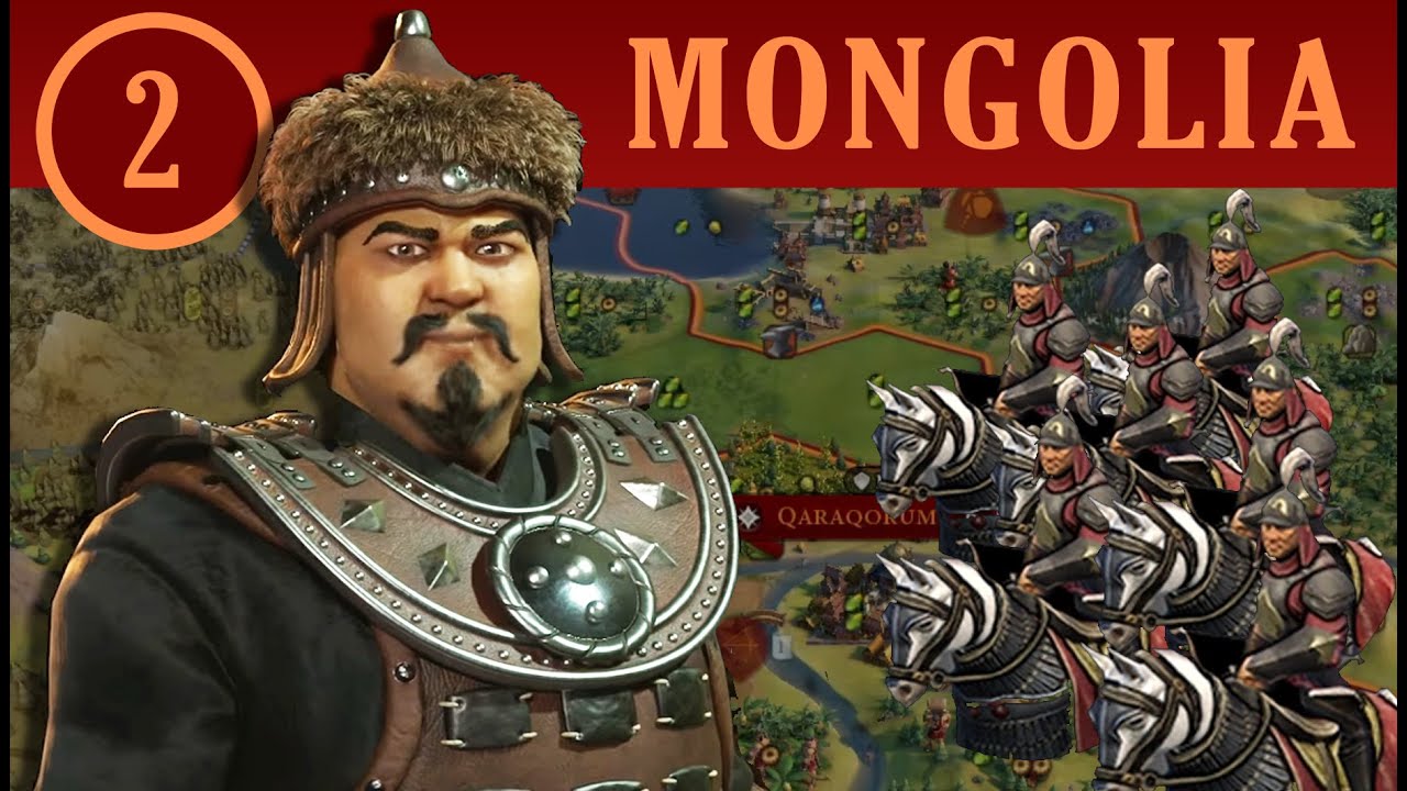 Civ 6 Genghis Khan Gameplay - Mongolia Domination Victory Guide on ...