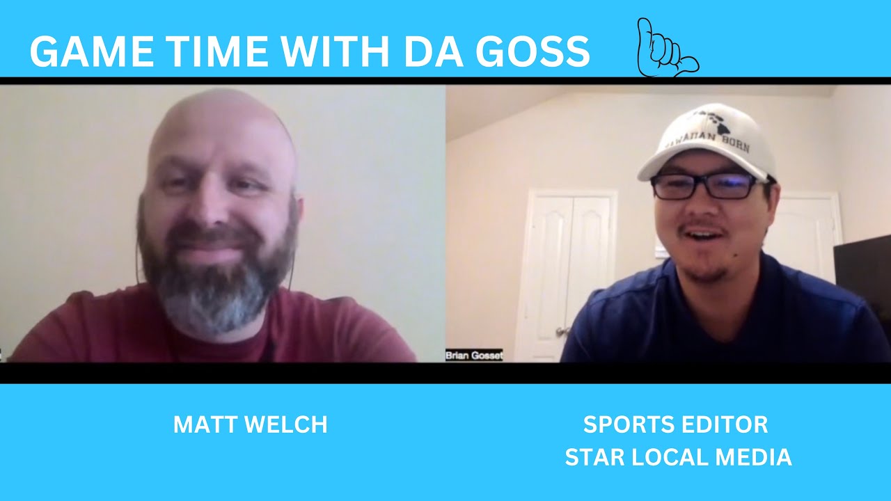 GAME TIME WITH DA GOSS (Episode 95: Matt Welch) - YouTube