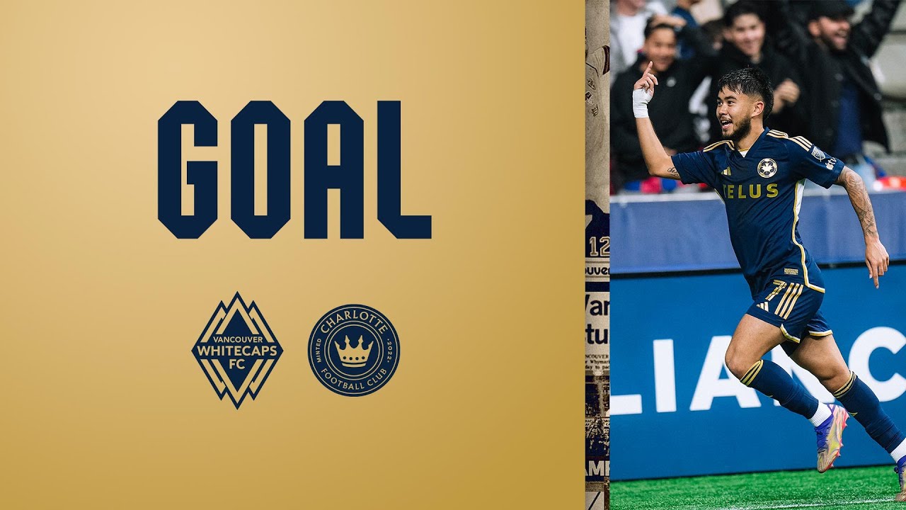 GOAL by Ryan Raposo | Vancouver Whitecaps FC vs Charlotte | March 2 ...
