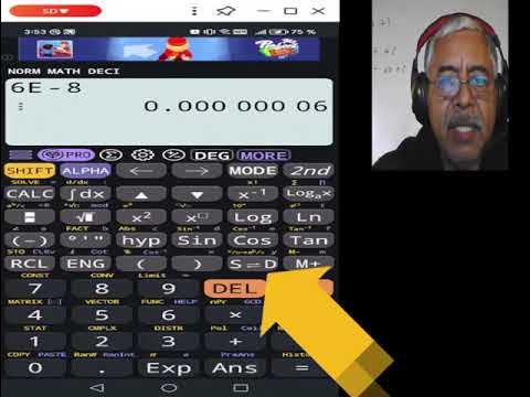 app calculadora CalcEs - YouTube