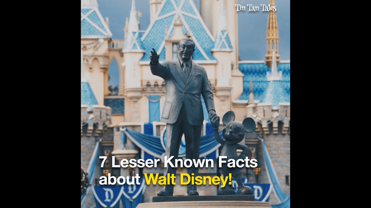 7 lesser known facts about Walt Disney - YouTube