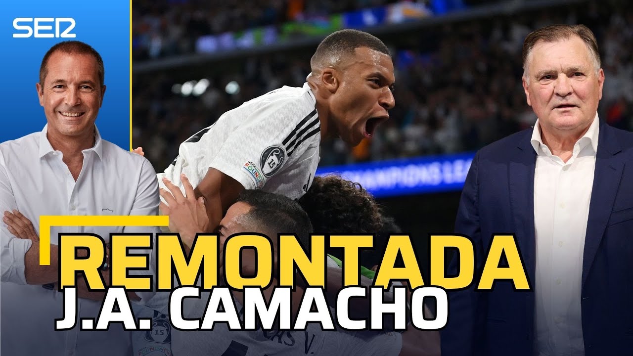 🥚🥚CAMACHO lo tiene claro: "La REMONTADA del MADRID debe empezar por ...