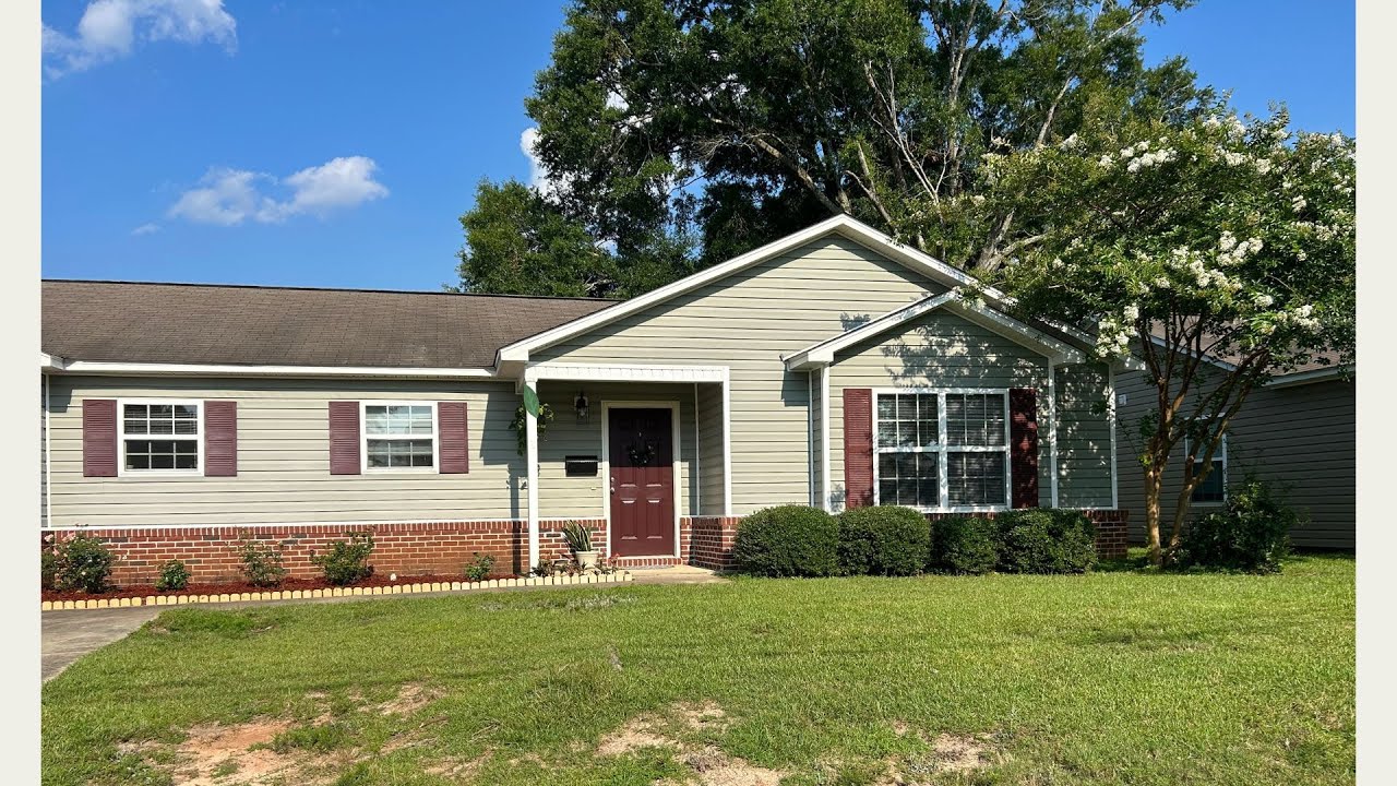 Fort Novosel Bowden Terrace Housing Tour (Brookwood) - YouTube
