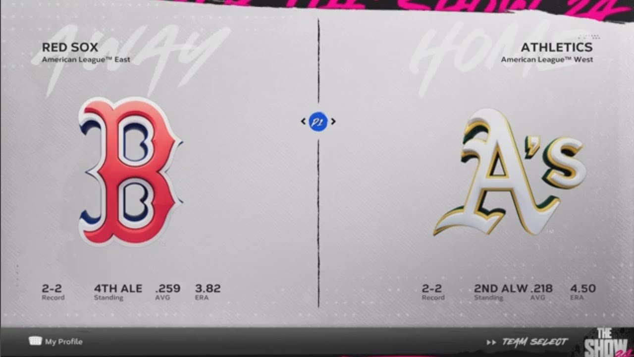 Red Sox V Athletics YEAR 1 M24 - YouTube