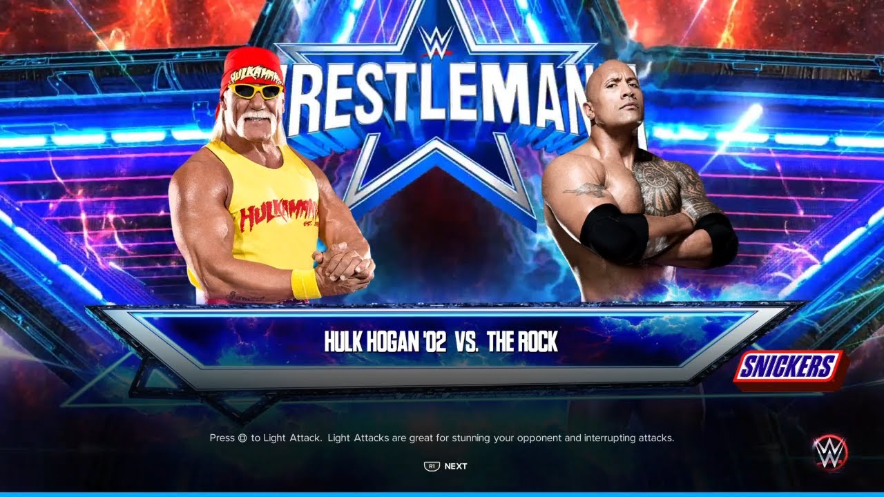 Wwe WrestleMania The Rock Vs Hulk Hogan - YouTube