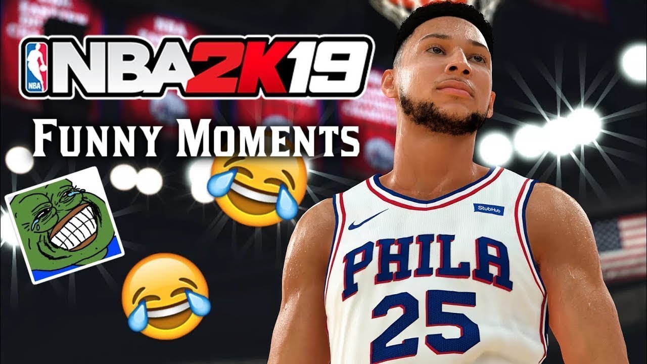 NBA 2k19 Funny Moments #1 - YouTube