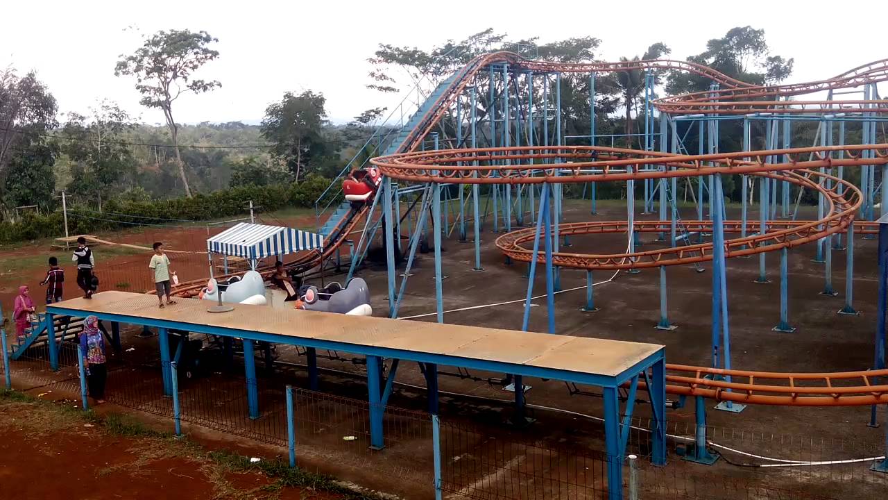Roller Coaster Mini di Icakan Ciamis - YouTube