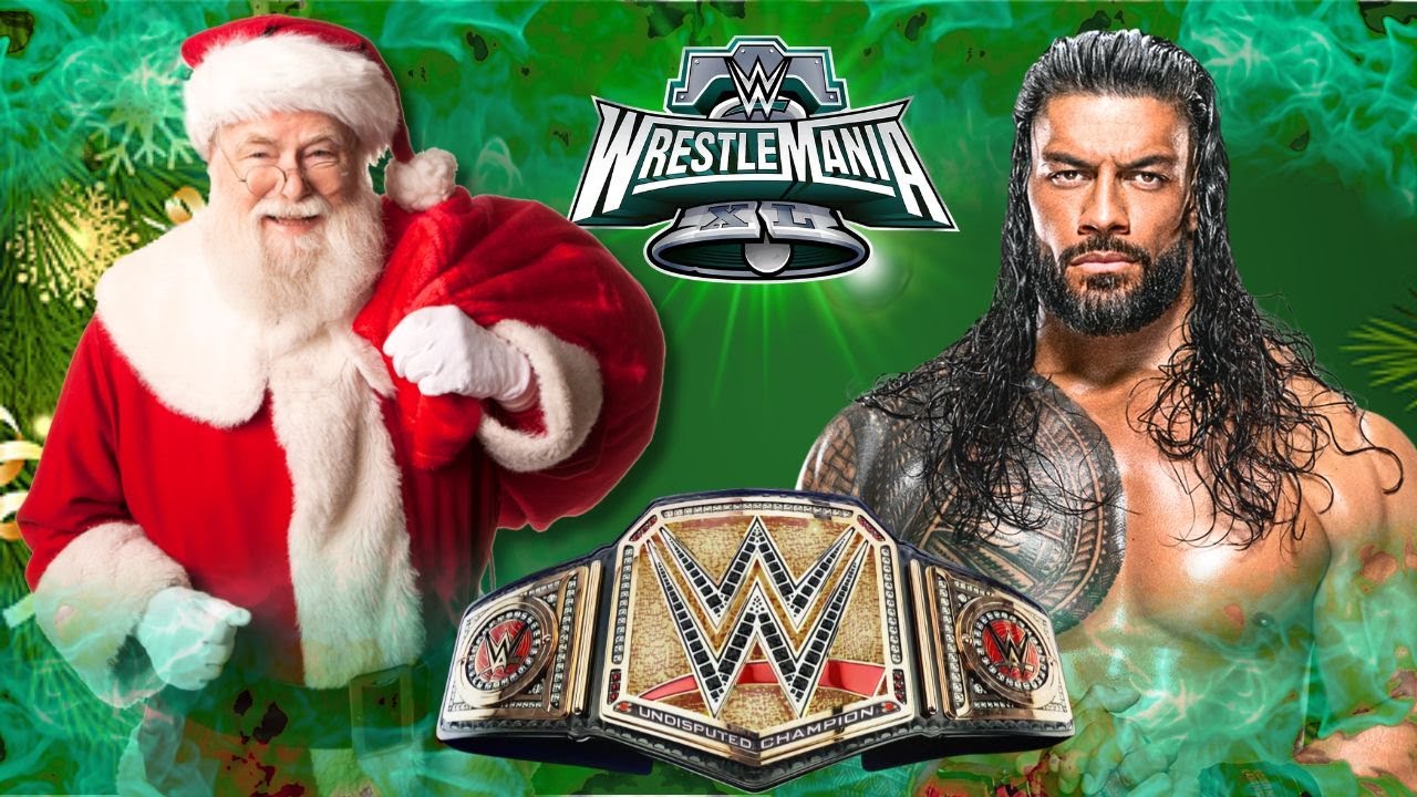 Merry Christmas To All | WWE Roman Reigns vs Santa Claus | WWE 2k23 ...