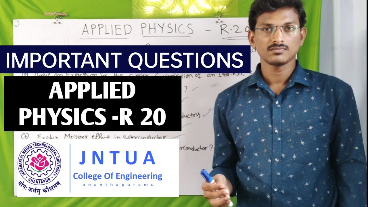 APPLIED PHYSICS 2023 // APPLIED PHYSICS IMPORTANT QUESTIONS - YouTube