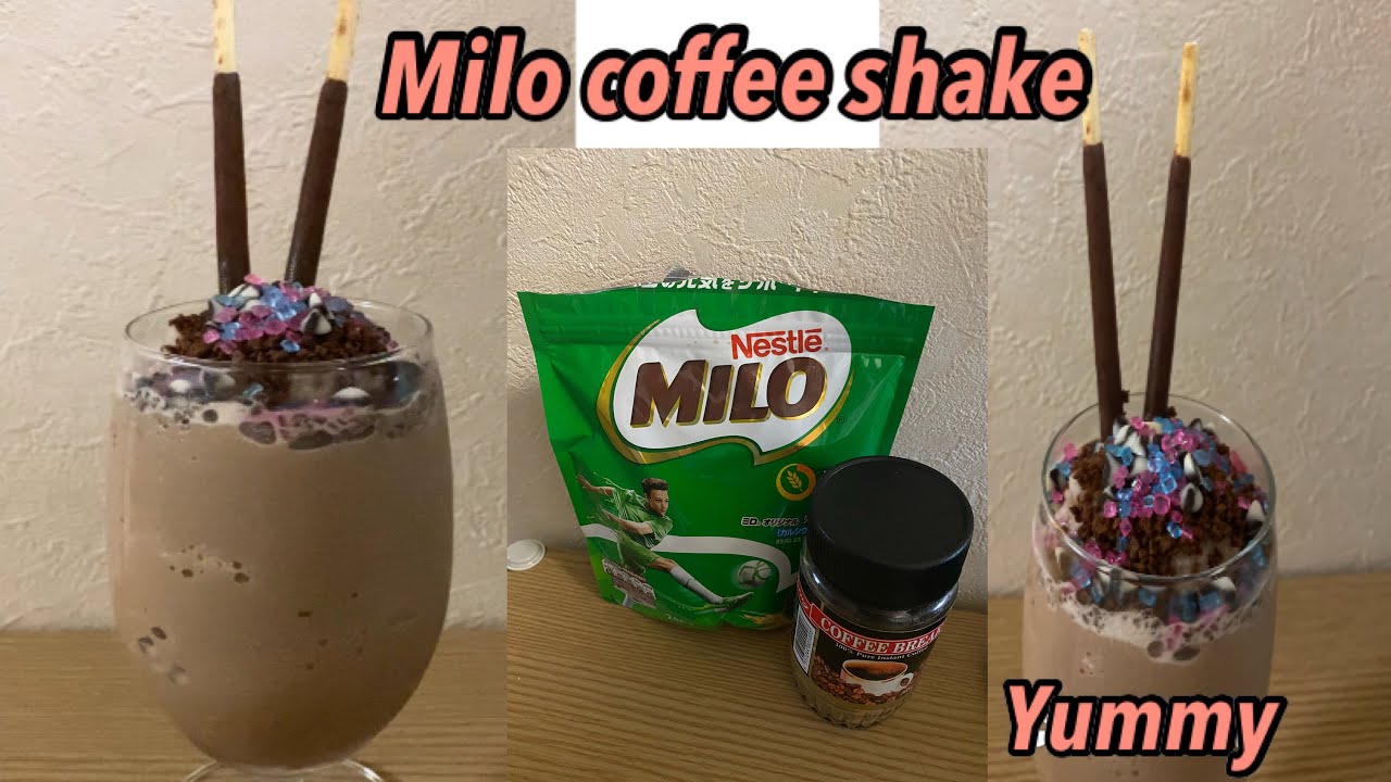 Milo coffee shake | Milo recipe - YouTube