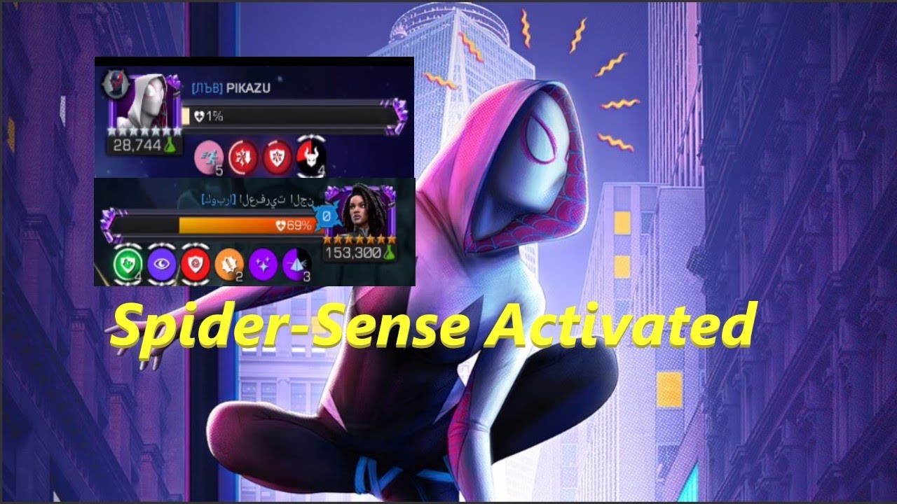 ULTRA INSTINCT SPIDER-GWEN VS PHOTON AW BOSS - Marvel Contest Of ...