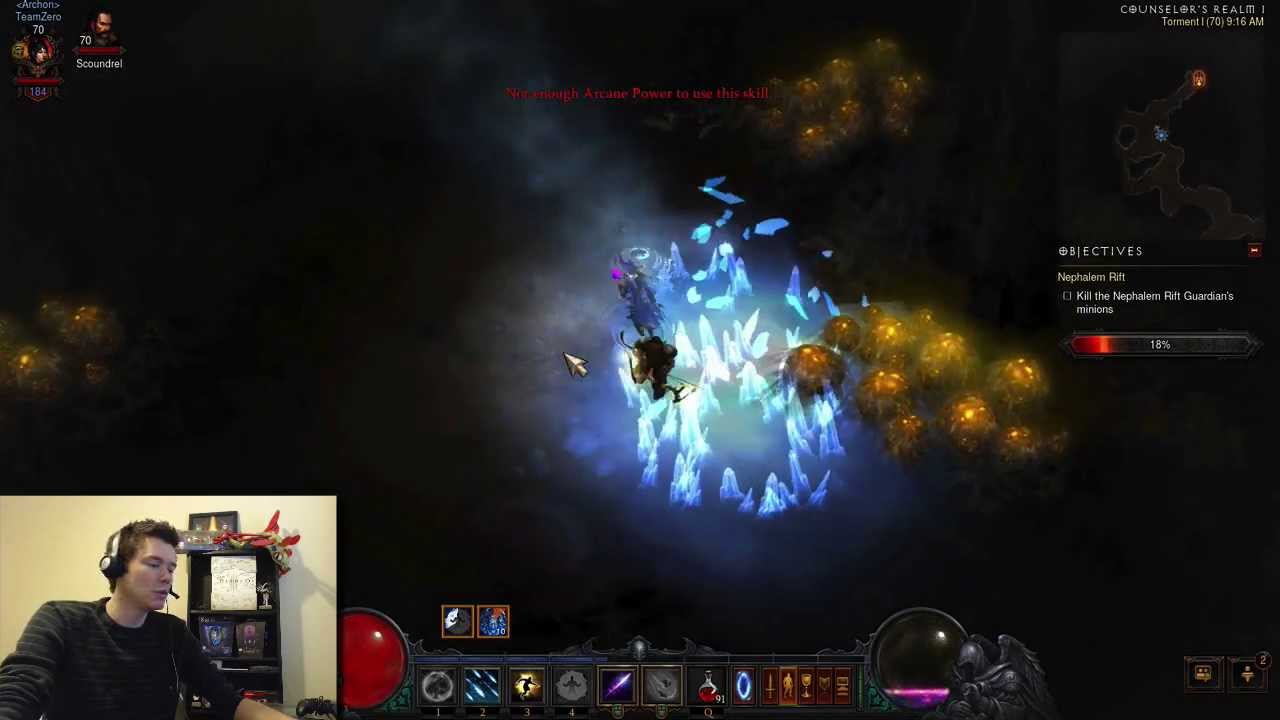 RoS Beta: Wizard Frost Builds [Inferno Friday] - YouTube