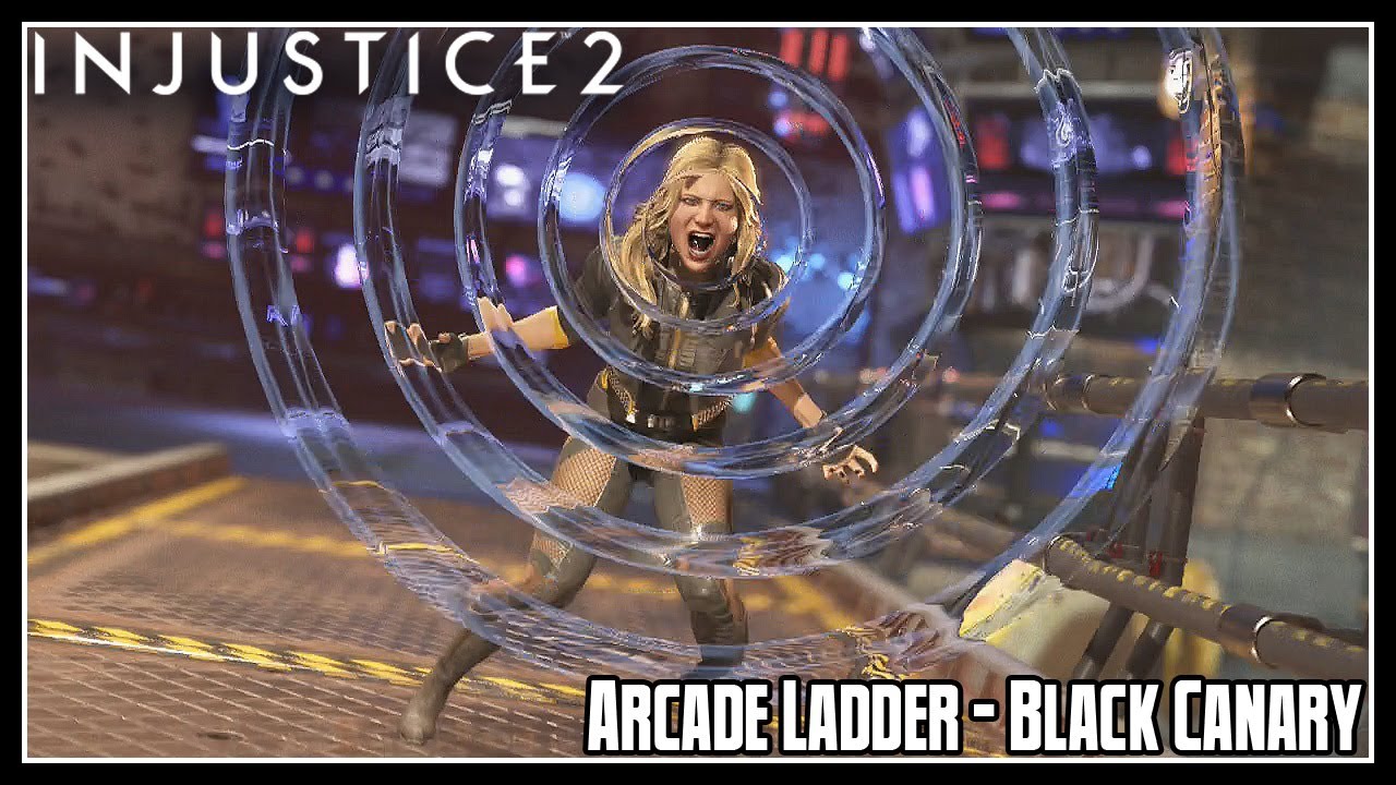 Injustice 2 Arcade Ladder Mode - Black Canary - YouTube