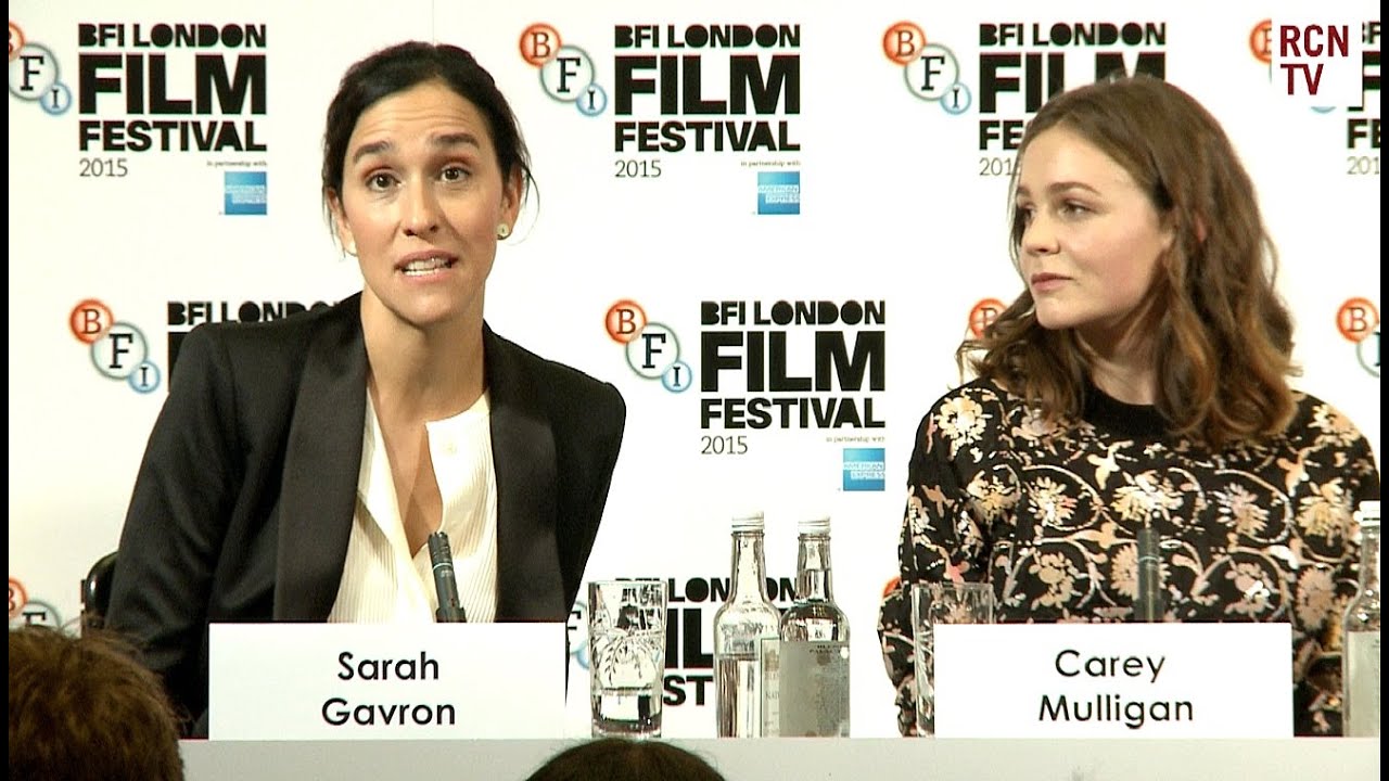 Director Sarah Gavron Interview Suffragette Premiere - YouTube