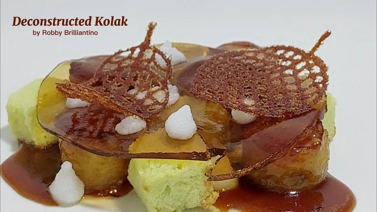Indonesian Modern Food - Deconstructed Kolak - YouTube