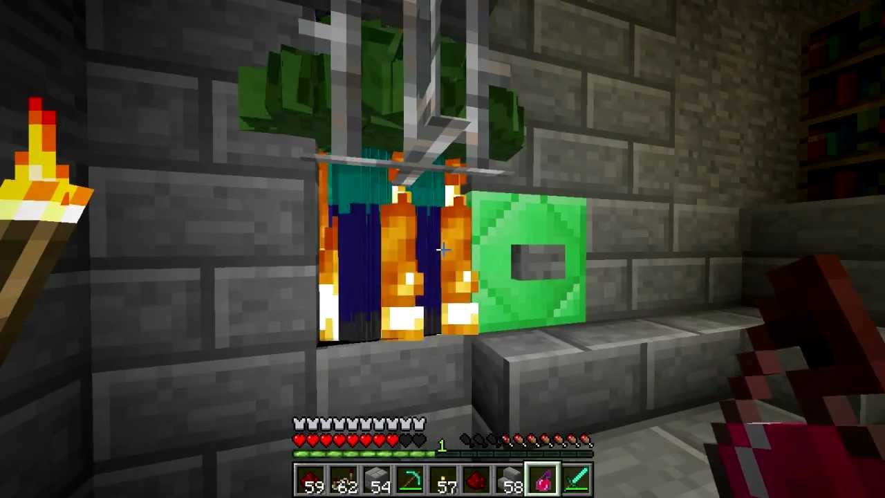 Minecraft Tutorial: Simplest and Easiest XP Grinder - YouTube