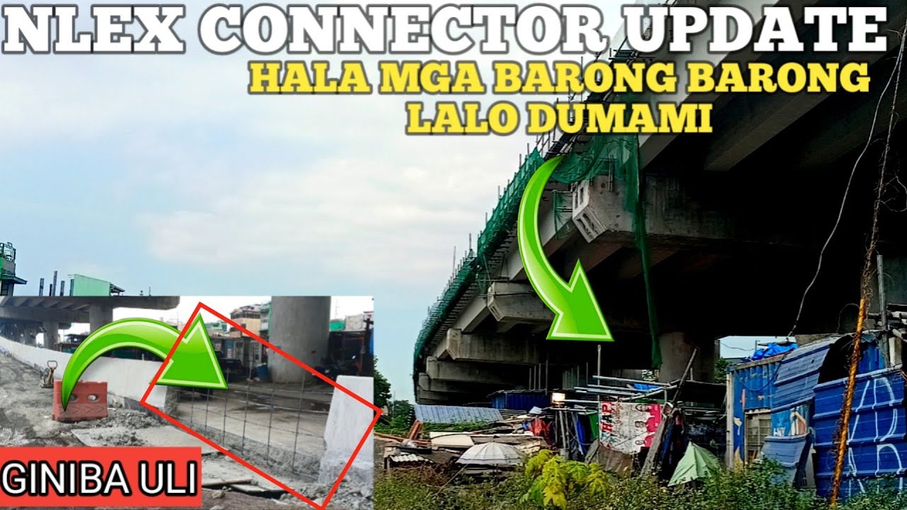 NLEX CONNECTOR UPDATE ALONG ANTIPOLO STREET OFF RAMP AT ON RAMP ILALIM ...