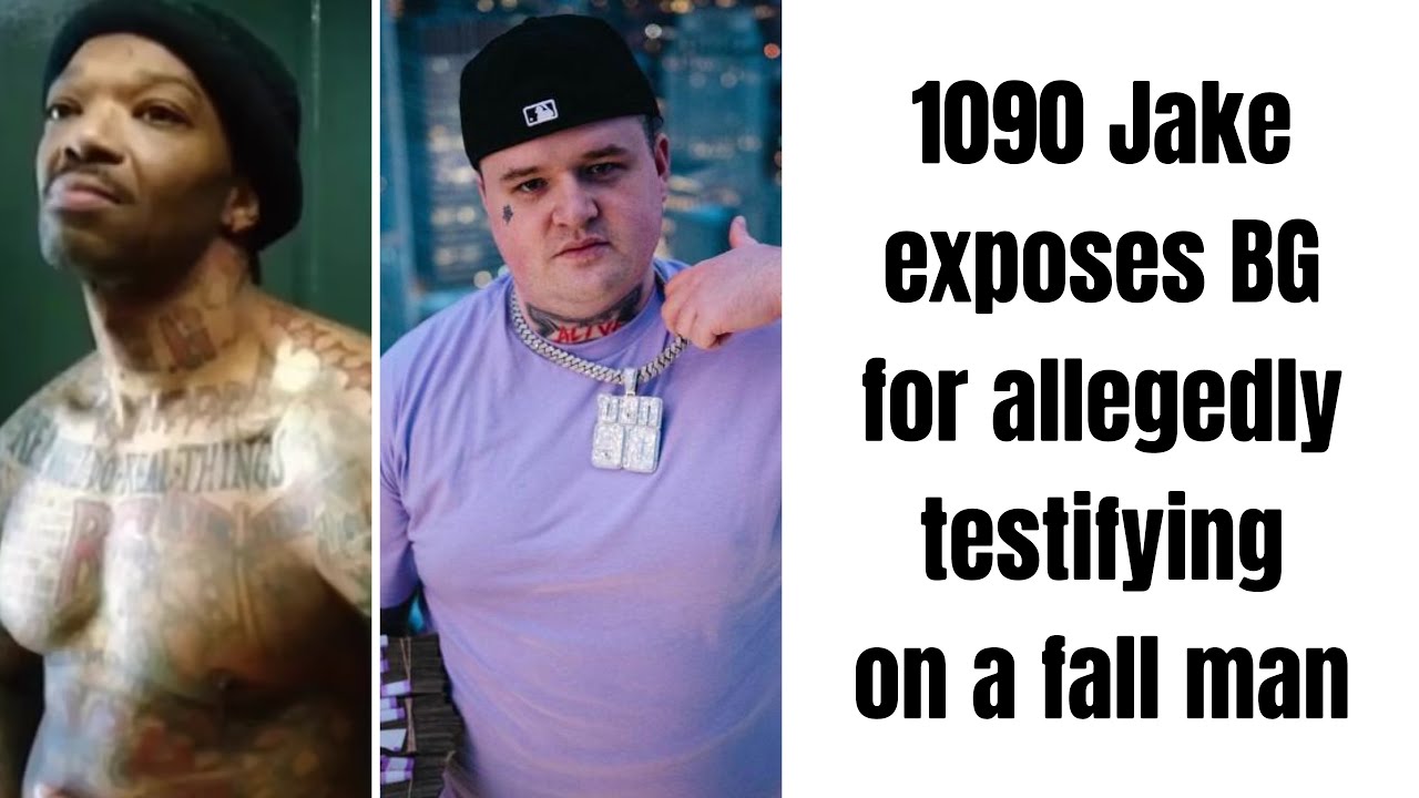 1090Jake eXposes BG for allegedly testifving on a fall man - YouTube