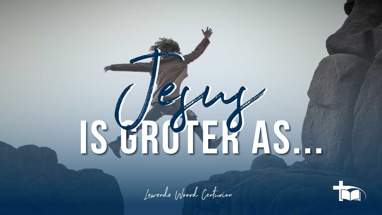 19 April 2020 - Wouter vd Merwe - Jesus is groter as Lensiesop - YouTube