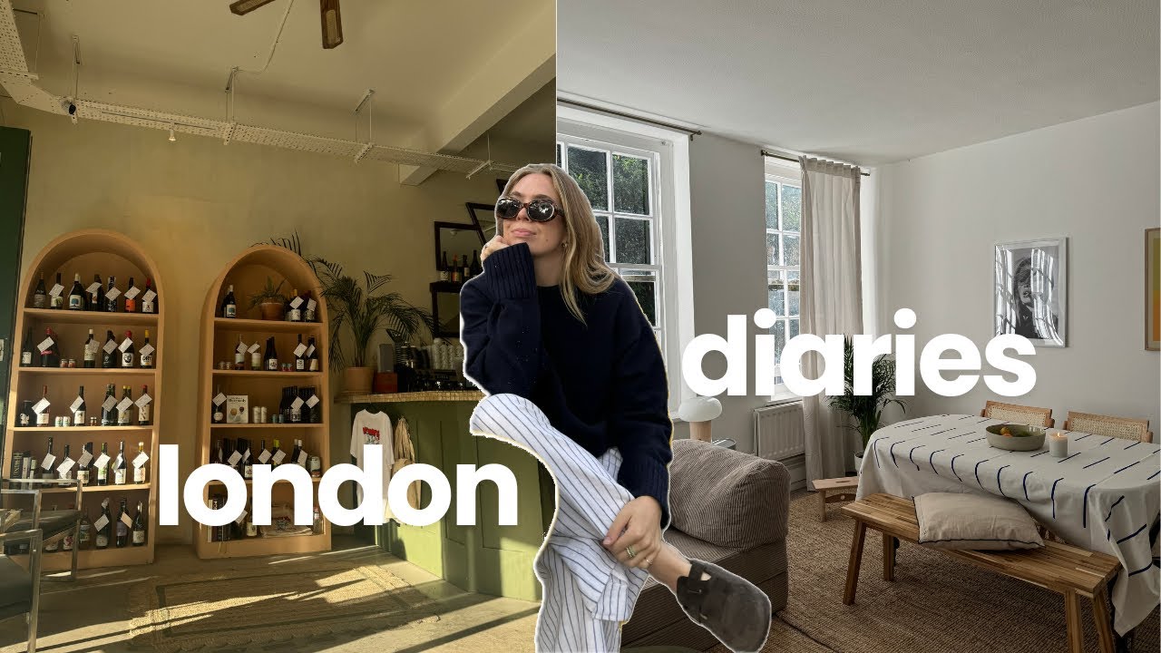 london diaries | a wholesome week in the city - YouTube