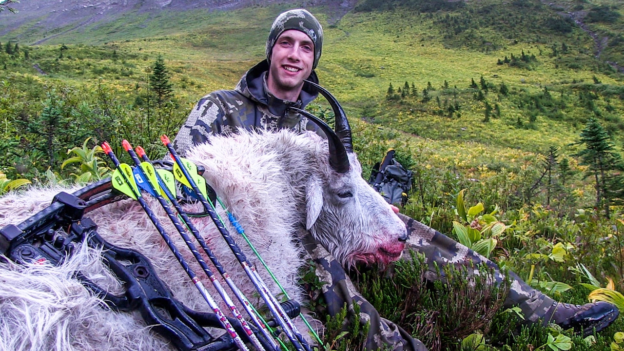 BOWZONE~ BC ARCHERY MOUNTAIN GOAT HUNT 2016 - YouTube