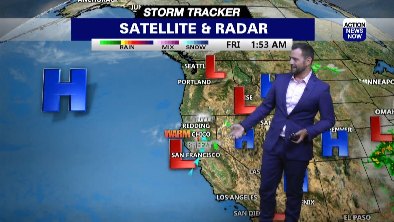 Storm Tracker Forecast: Mild heat & thunderstorm chances through this ...
