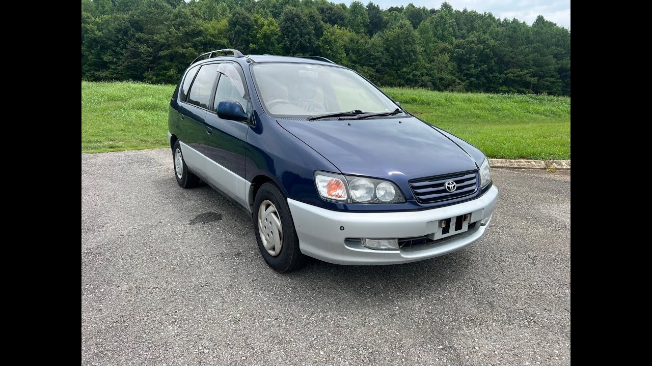 TechMotorsPostalCars.com 1996 Toyota Ipsum 10K Miles Factory RHD USA ...