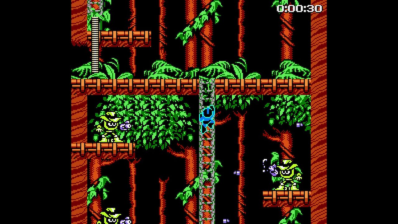 Mega Man Maker Nes Hack Stage Level Jungle V1 By Ogirdorvob - YouTube