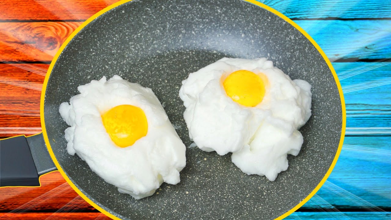 Fluffy Cloud Eggs | Easy Breakfast Idea for the Whole Family - YouTube