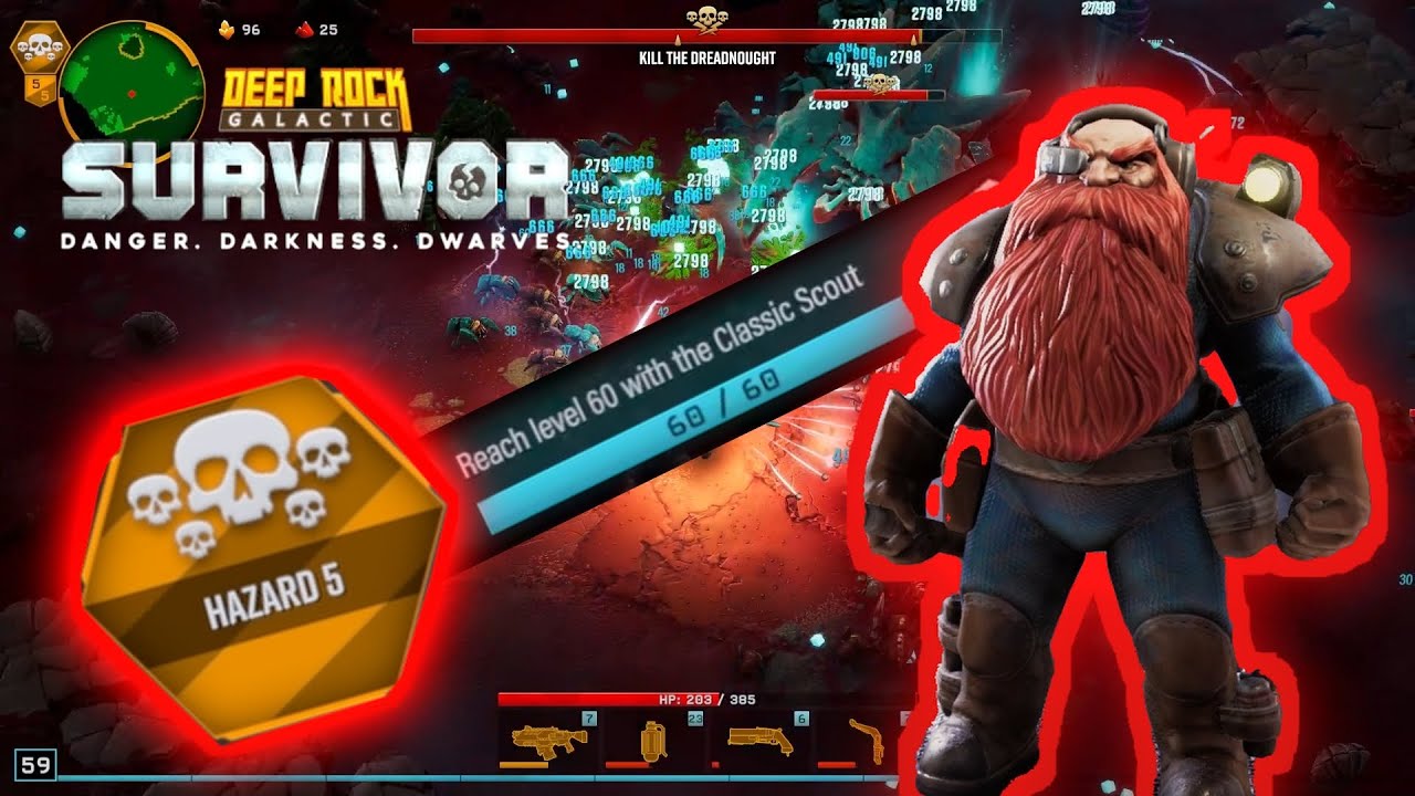 Deep Rock Galactic survivor - Classic Scout to level 60 - Salt Pits ...