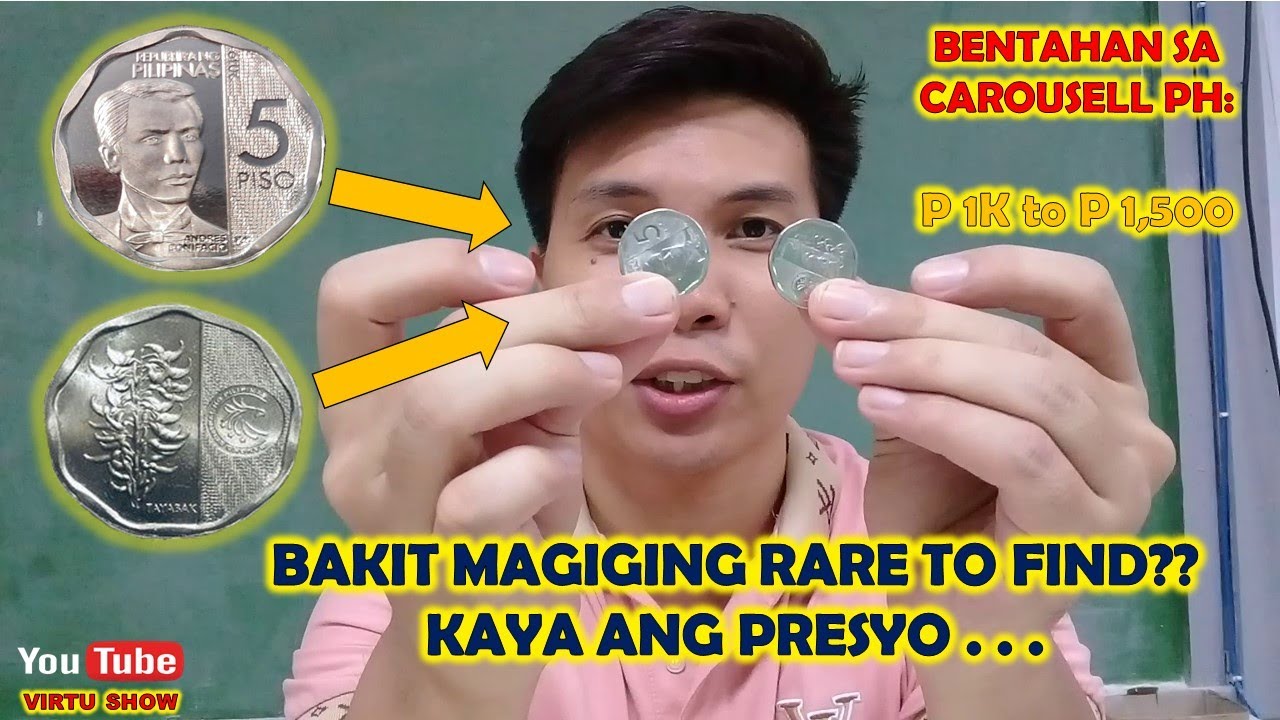 5 Peso NGC Nonagonal coin, Magiging Rare to Find at Kaya ang presyo ay ...