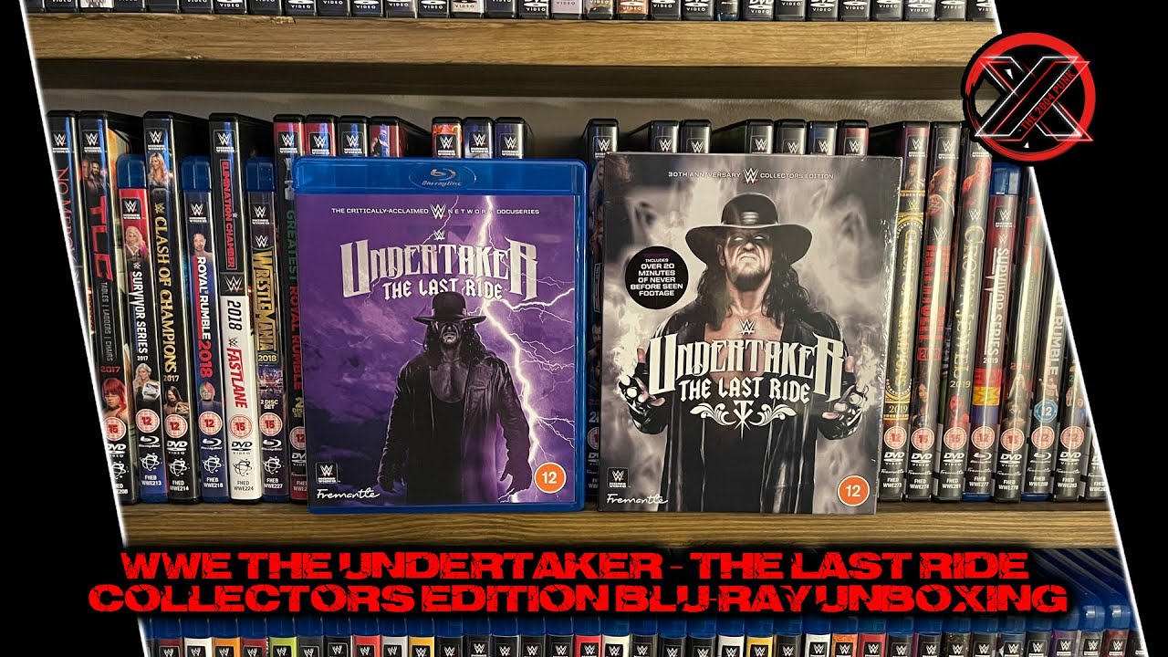 WWE The Undertaker – The Last Ride Collectors Edition Blu-ray Unboxing ...