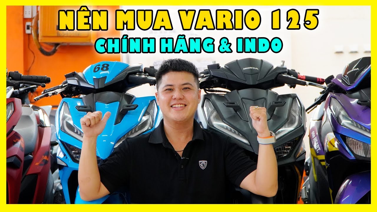 Sự Khác Biệt Vario 125 Chính Hãng và Indo - Nên mua Vario 125 Chính ...