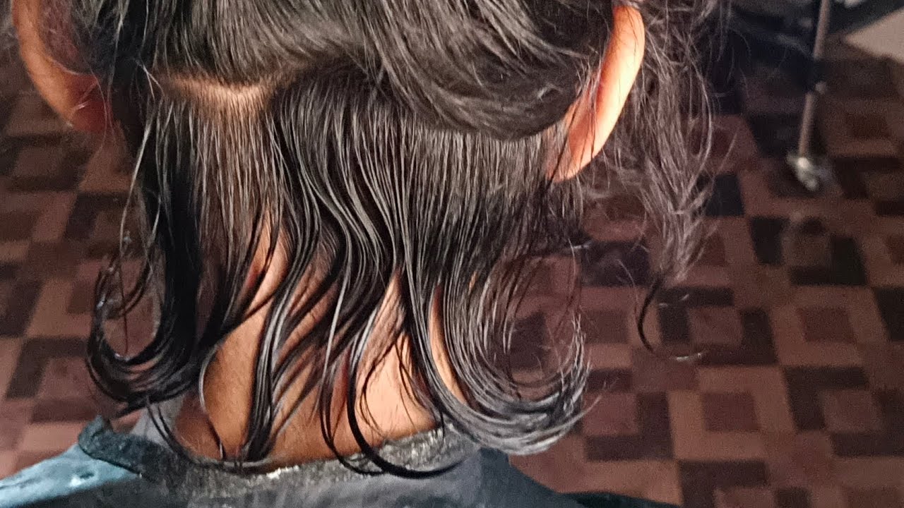 back haircut step by step #viral #hairstyle @humayusuf mekup artists ...